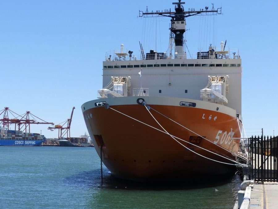 icebreaker-shirase-ship-fremantle-port - Fremantle Shipping News