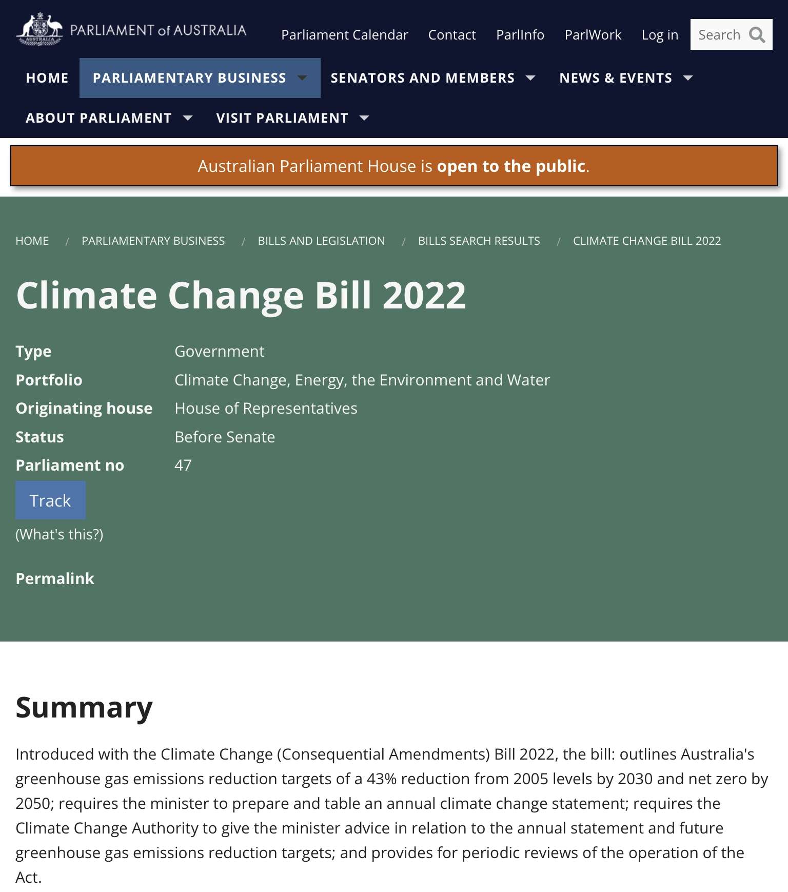 The new Climate Law - Fremantle Shipping News