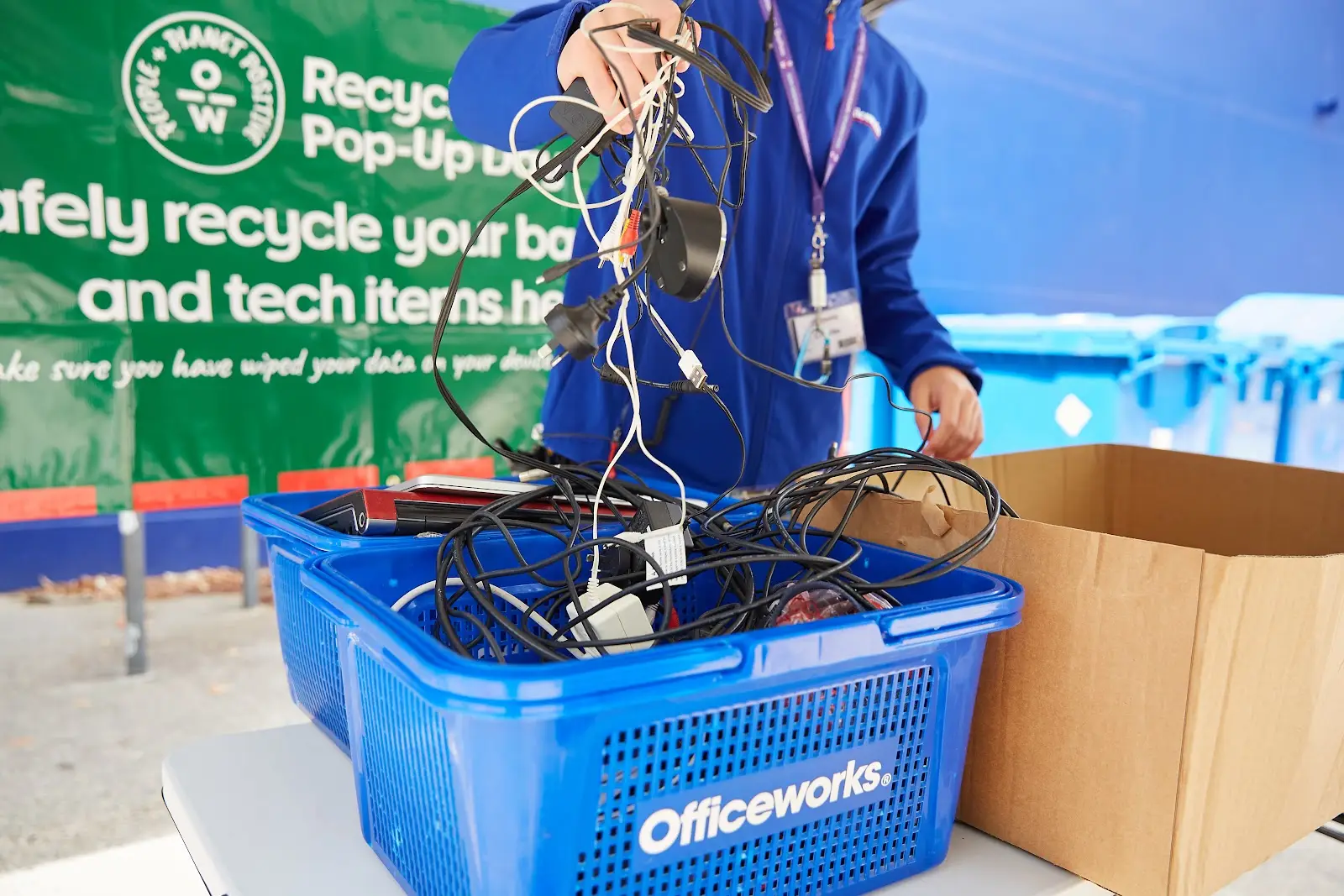 People and Planet Positive Pop Up Day at Officeworks O’Connor ...