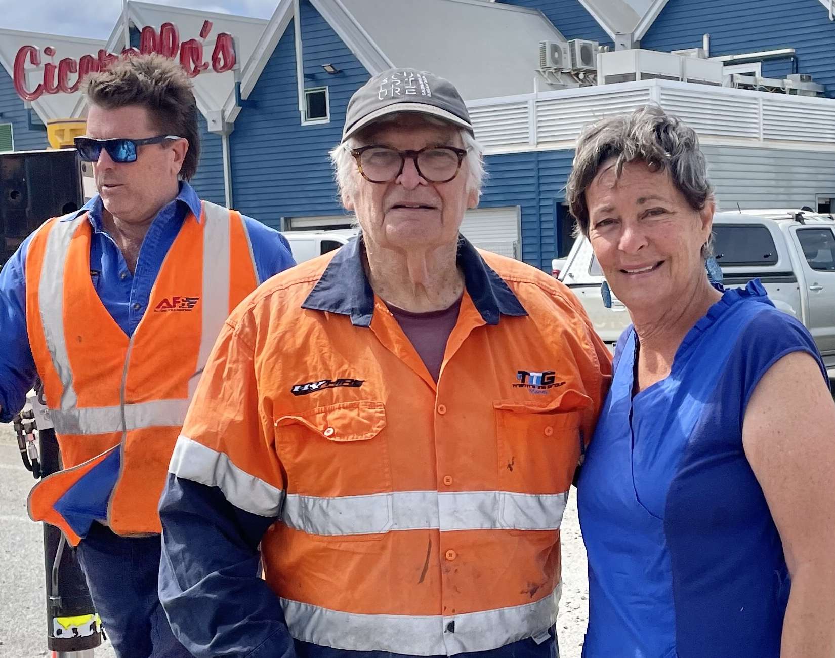 4. Nick Unmack, left, Tony Jones and Jo Darbyshire 5 Dec 2025 ...