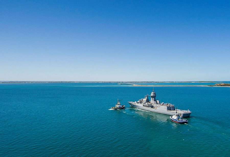 HMA Ships Toowoomba and Warramunga Depart HMAS Stirling on Regional ...