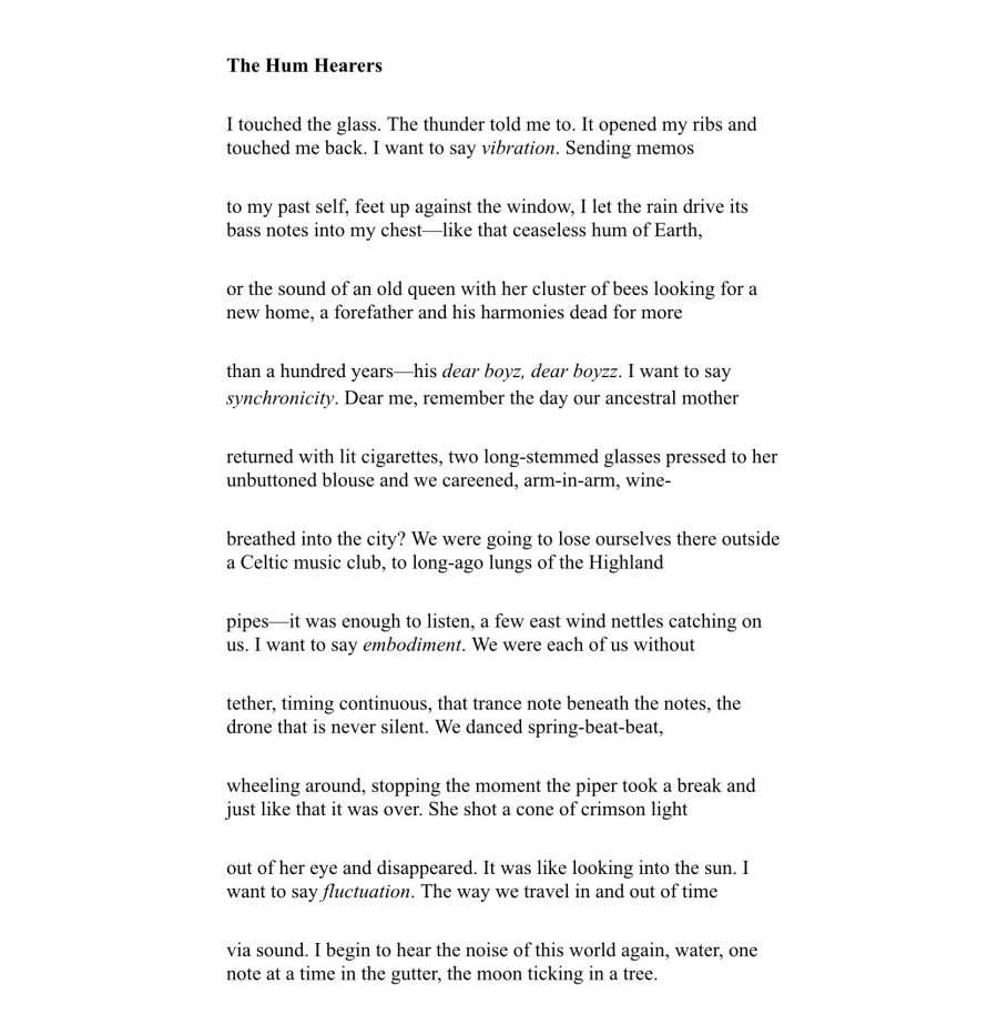 The Wednesday Poem - Fremantle Shipping News